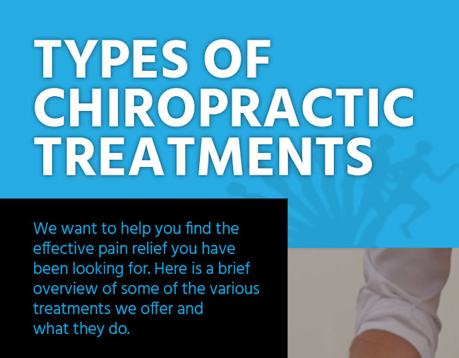 Types of Chiropractic Treatments [infographic] | Advanced Chiropractic ...